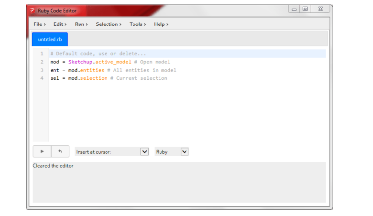cours sketchup : Introduction à Ruby pour Sketchup - Le Cours Gratuit