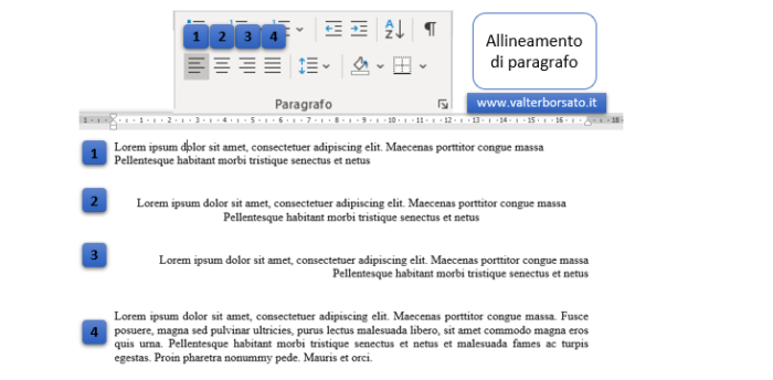 Tutoriel Word : définir les alignements de texte sur word - Le Cours ...