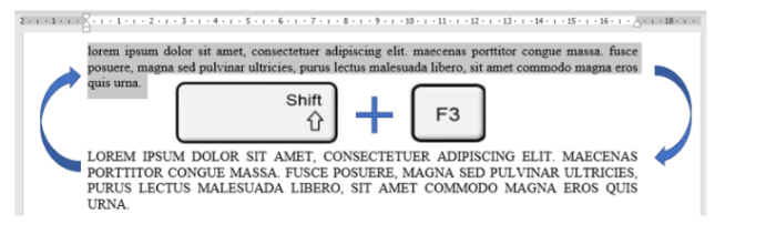 Tuto Word: modifier le texte de la majuscule à la minuscule - Le Cours ...