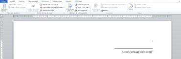 Word: Comment faire des notes de bas de page dans un doc - Le Cours Gratuit
