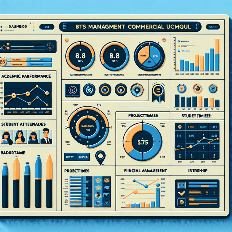 Tableau de bord BTS MCO : Outil de gestion opérationnelle - Le Cours ...
