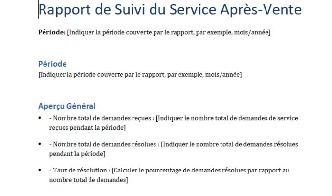 Télécharger un modèle Excel de tableau gestion SAV 👇