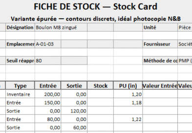 La fiche d'écart audit interne : Modèle Excel Vierge et Exemples