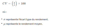 Le coefficient de variation en statistiques