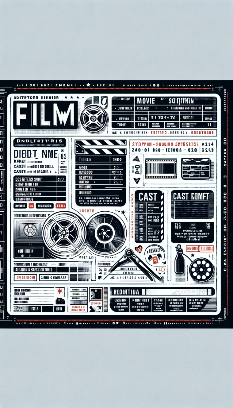 Décryptage de la Fiche Technique de Film : Exemple