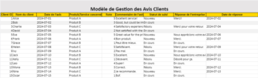 Gestion des Clients : 15 modèles Gratuits dans Excel