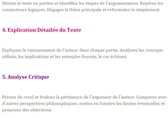 Méthode Commentaire de Texte Philosophique
