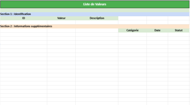 Créer une Liste de Valeurs avec Excel : Un Guide Pratique