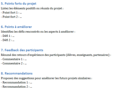 Comment Évaluer un Projet : Méthodes et Importance d'une Fiche d ...
