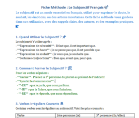 20 Exercises on the French Subjunctive for English Speakers