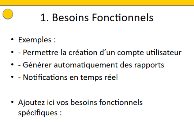 L’analyse des besoins d’un projet : Modèle Excel et PPT