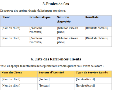 Les Références Clients : Définition, Rôle et Modèle Word