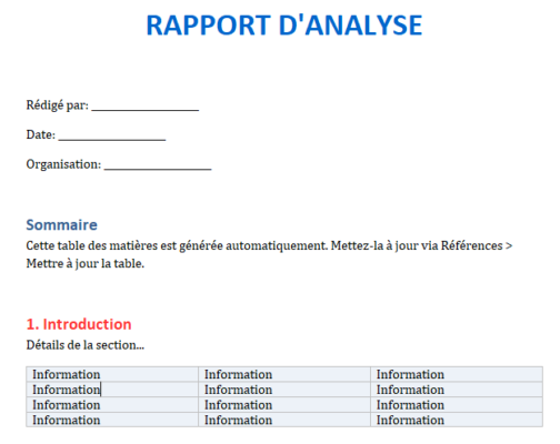 Rédaction de Rapports : Méthodes, Formalités de Rédaction,