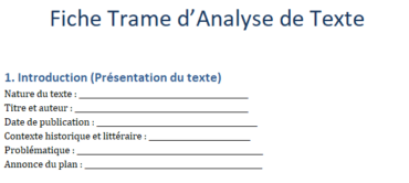 Structure d’Analyse de Texte : Guide Complet avec Exemples