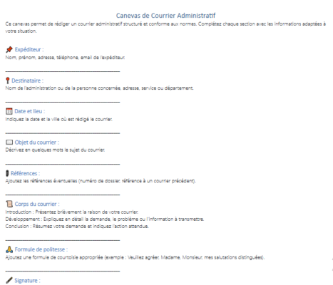 Le Courrier Administratif – Structure, Formules de Politesse