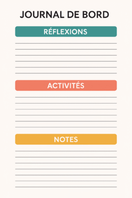 Tout savoir sur le journal de bord + Modèles à Imprimer