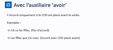 Les cas particuliers de l’accord du participe passé