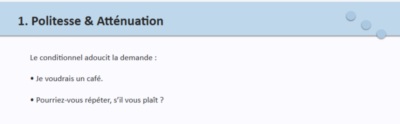 Le Conditionnel Présent : Cas Particuliers à Connaître + Exercices