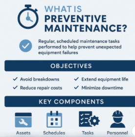 Preventive Maintenance KPI Dashboard in Excel