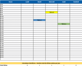 Faire un planning de travail efficace : la méthode complet + Modèle