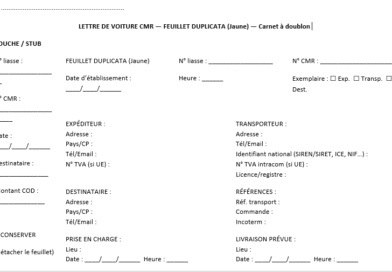 Présentation du Courrier Officiel : Trame et Modèles