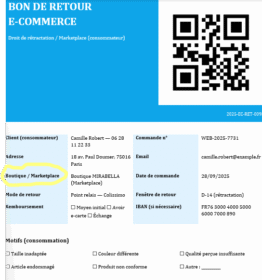 Bons de retour (BR/RMA) — 12 modèles fournis à télécharger