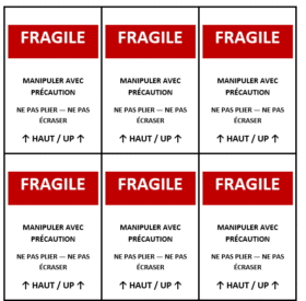 Étiquette colis à imprimer (gratuit) — le guide pratique