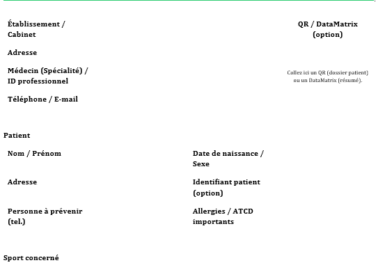 Ordonnance médicale papier : 3 modèles génériques à imprimer
