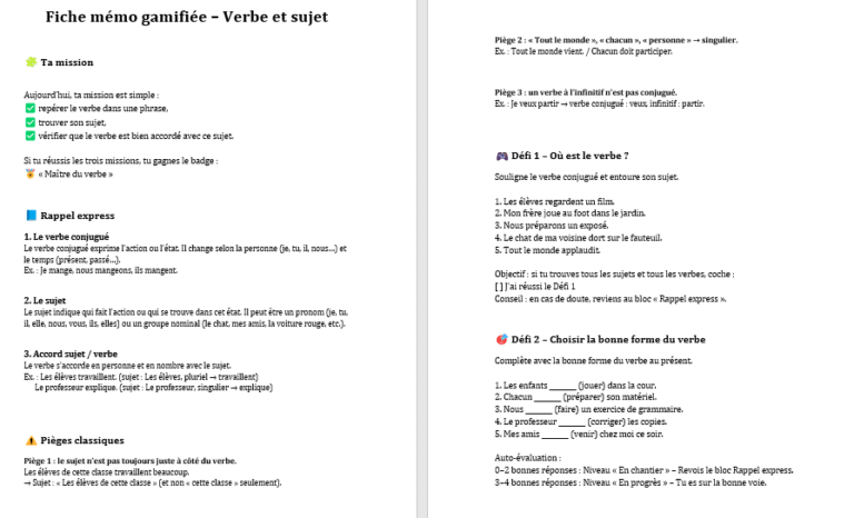Transformer les phrases du singulier au pluriel : exercices corrigés