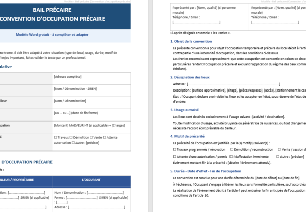 Dossier de lot pharmaceutique (BMR/BPR) : modèle Word