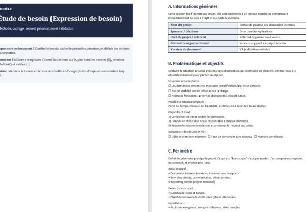 Exemple de Projet de Recherche pour un Master : Modèle PPT